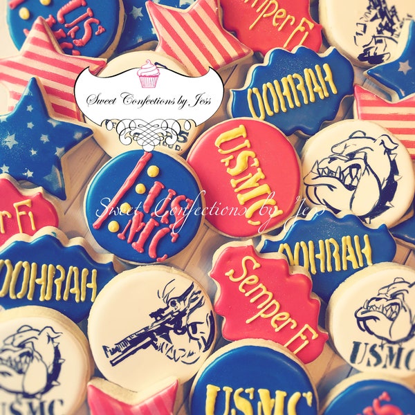 Marine Cookies - Etsy