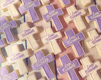 Baptism Christening Communion One Dozen Confirmation Cookies Religious ...