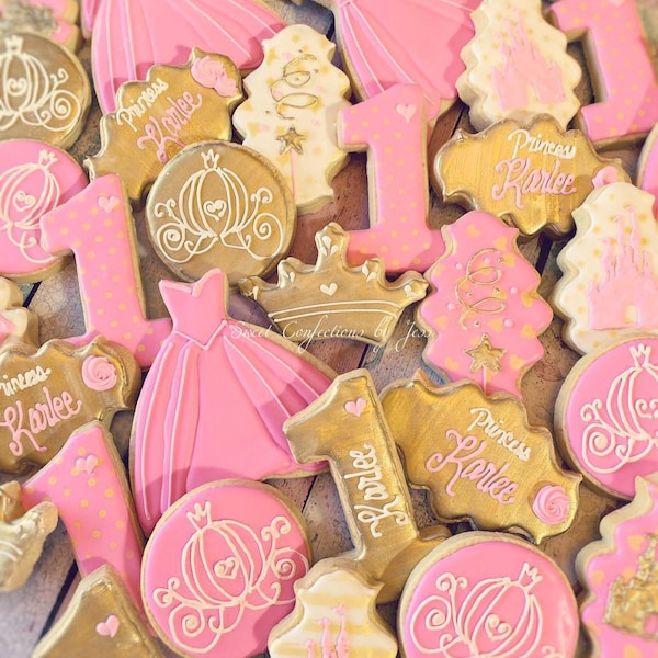 Princess Cookies - Etsy