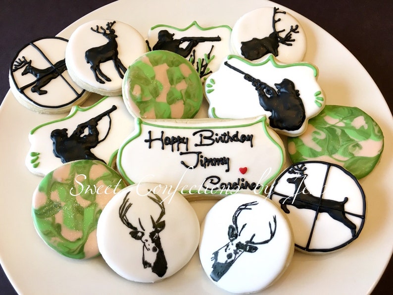 Hunting Cookies | Etsy