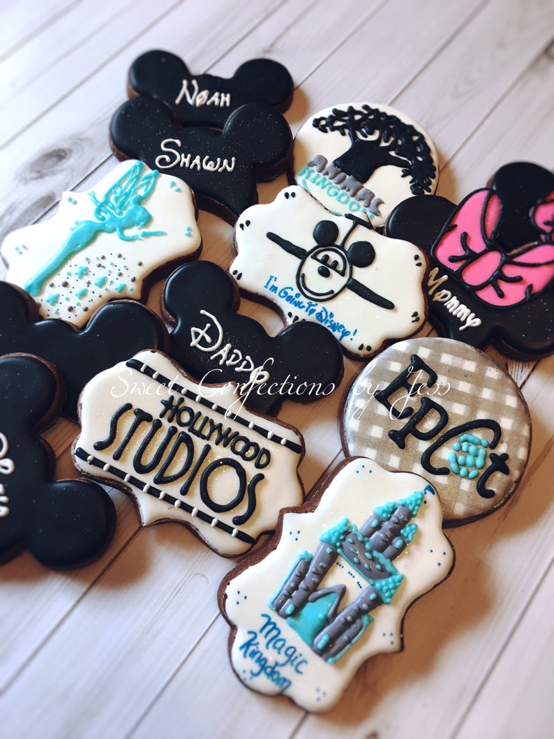 Going To Disney cookies | Etsy