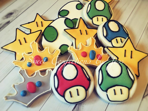 Mario Kart Cookies by Sweet Confections by Jess | Catch My Party