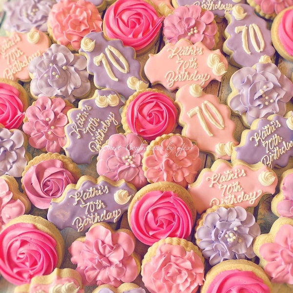 Tea Party Cookies - Etsy