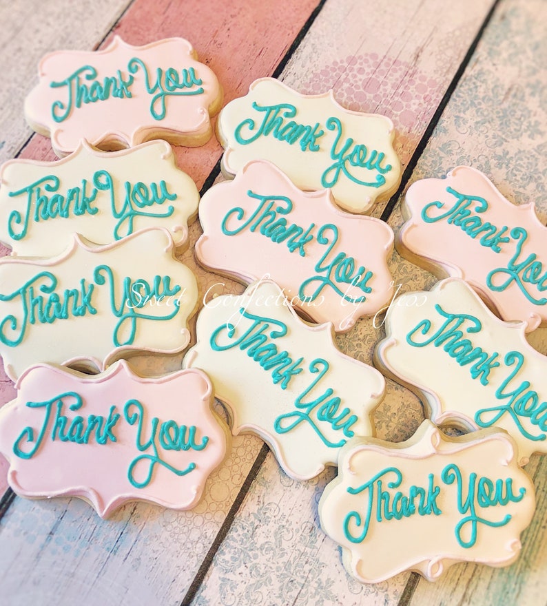 Thank You Cookies | Etsy