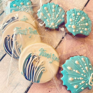 Wave Cookies - Etsy