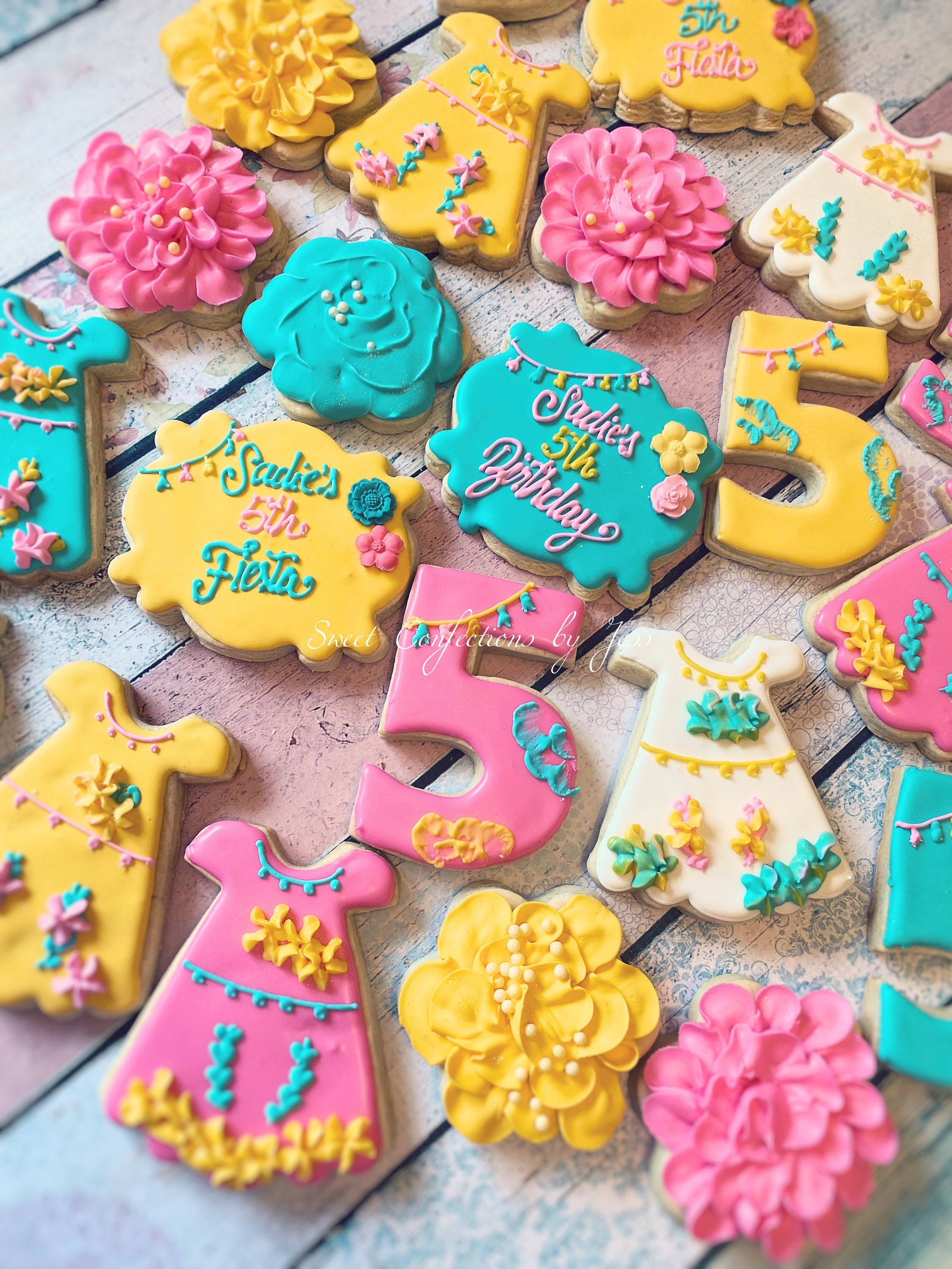 Fiesta Cookies - Etsy