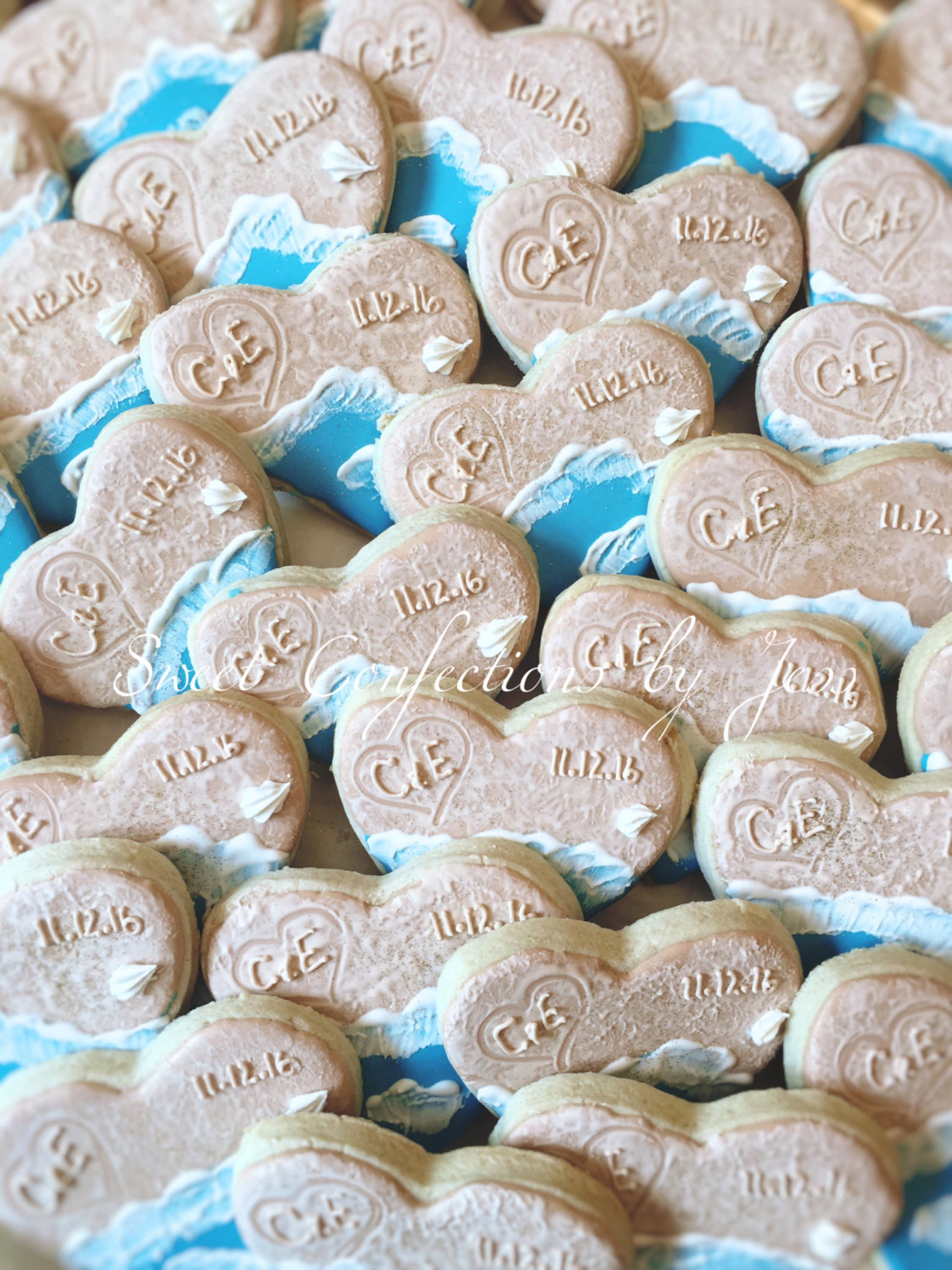 Beach Ocean Cookies - Etsy