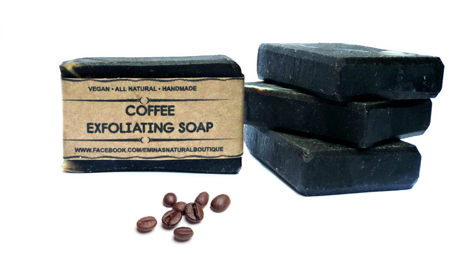 Coffee Scrub Soap Vegan Body Scrubexfoliating Soap Scrub Etsy