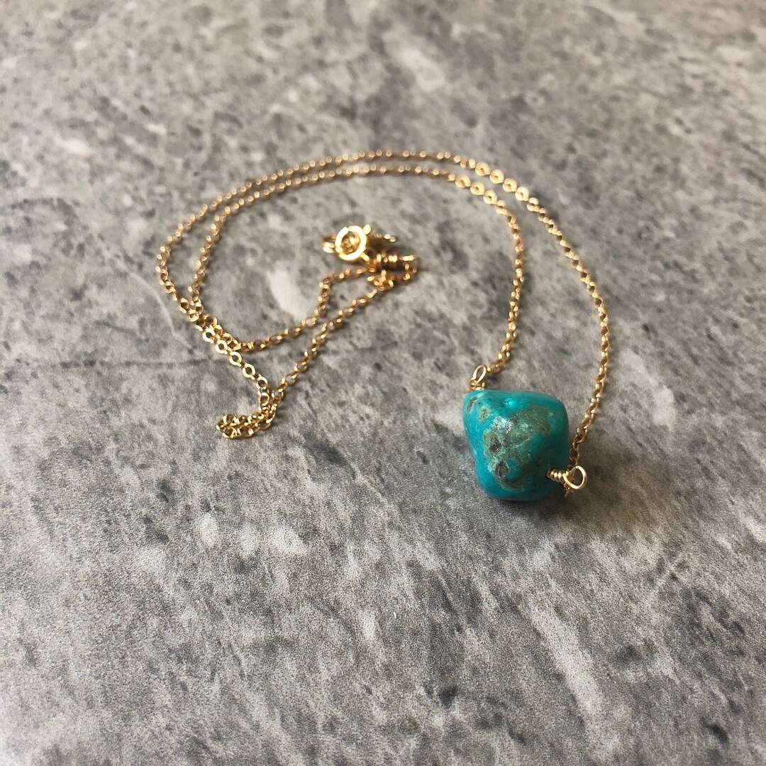 The ·audience of One· Necklace | Single Stone Necklace | Gold Chain ...