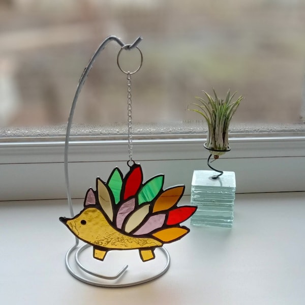 Glass Hedgehog - Etsy