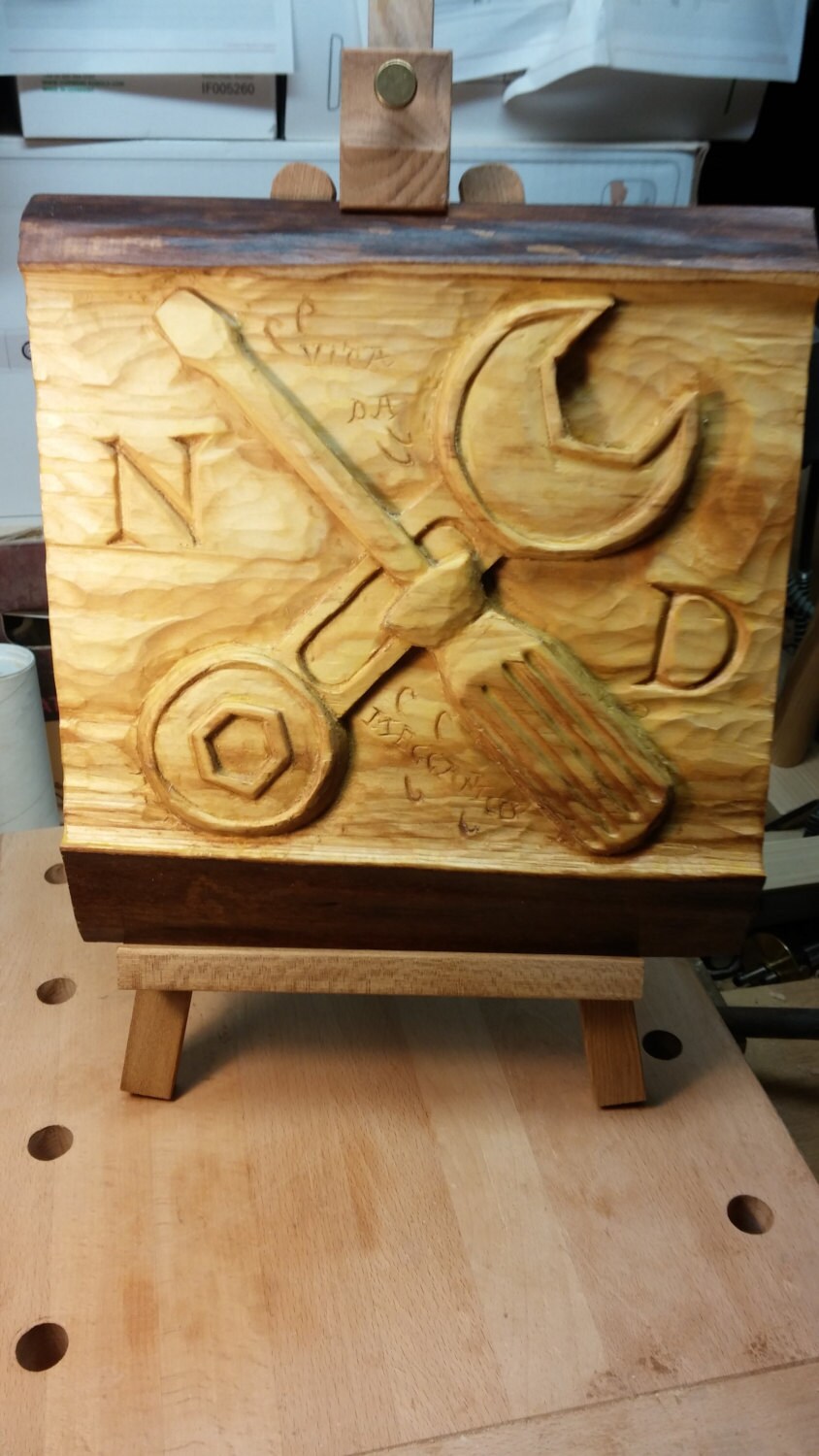 Custom MECHANIC SHOP SIGN - Custom Shop Signs - Custom Carved Signs ...