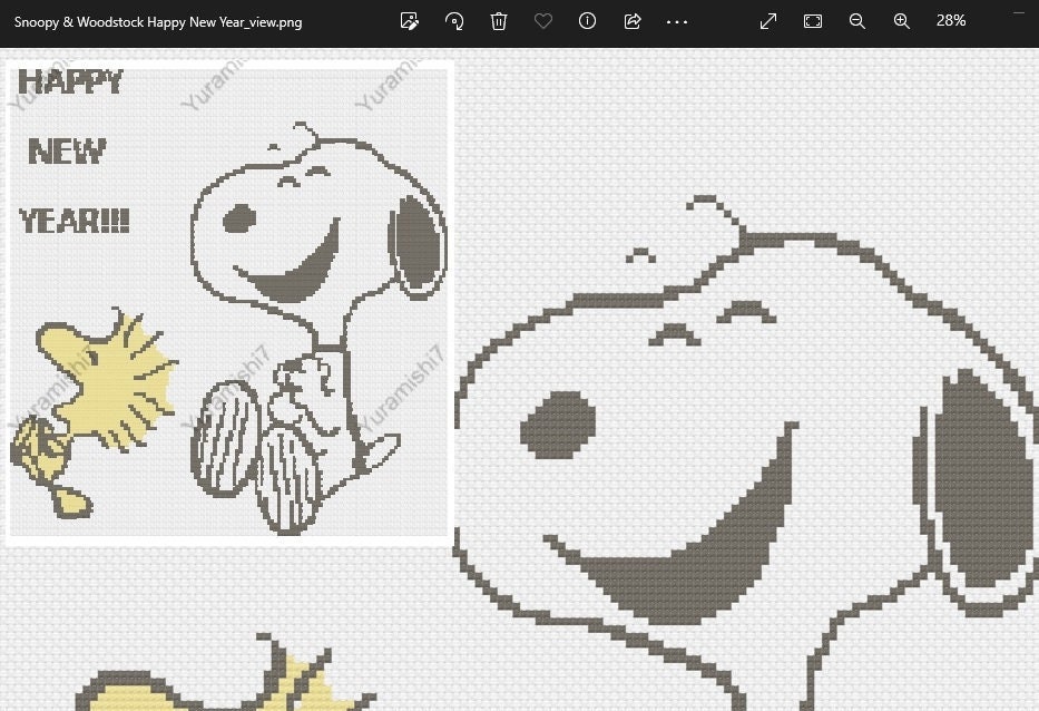 Happy New Year Cross Stitch Pattern - Etsy