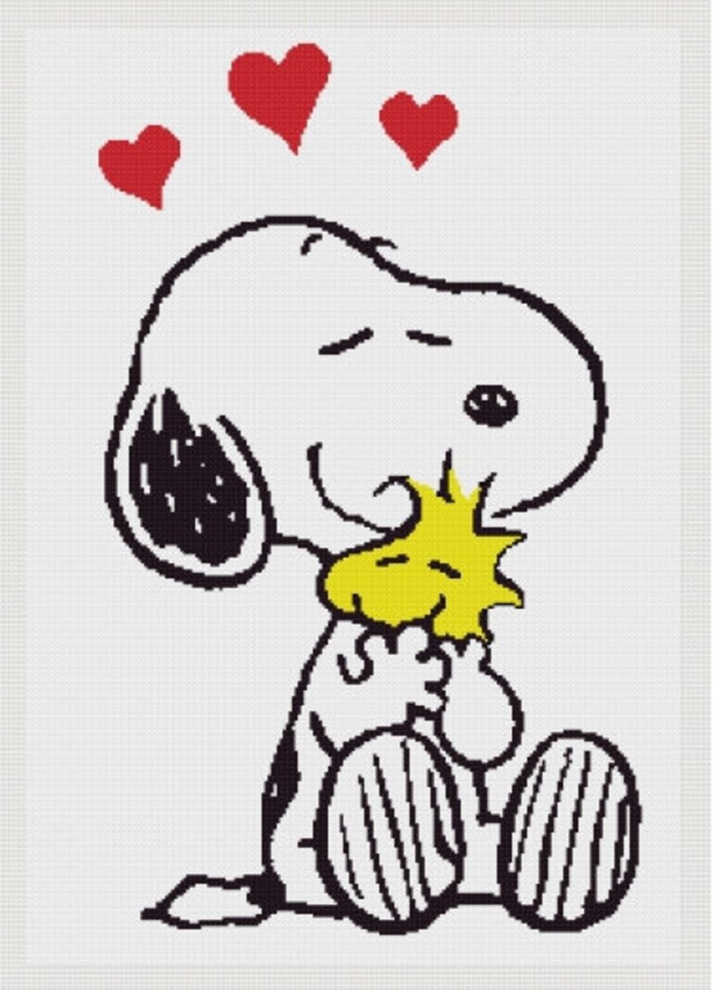 Snoop Cross Stitch Pattern Small and Medium Size - Etsy UK