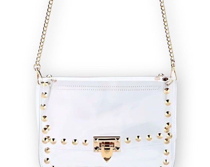 Stadium Bag, Clear Stadium Bag, Clear Concert Purse, Clear Bag With ...