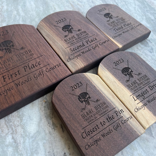 Custom Golf Tournament Trophy - Etsy