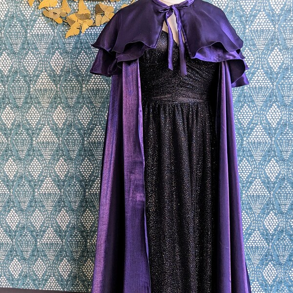 Purple Cape - Etsy UK