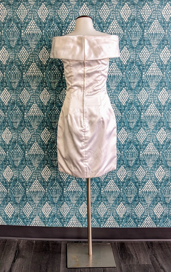 Vintage Late 1980s/Early 1990s Two Piece Wedding Gown… - Gem