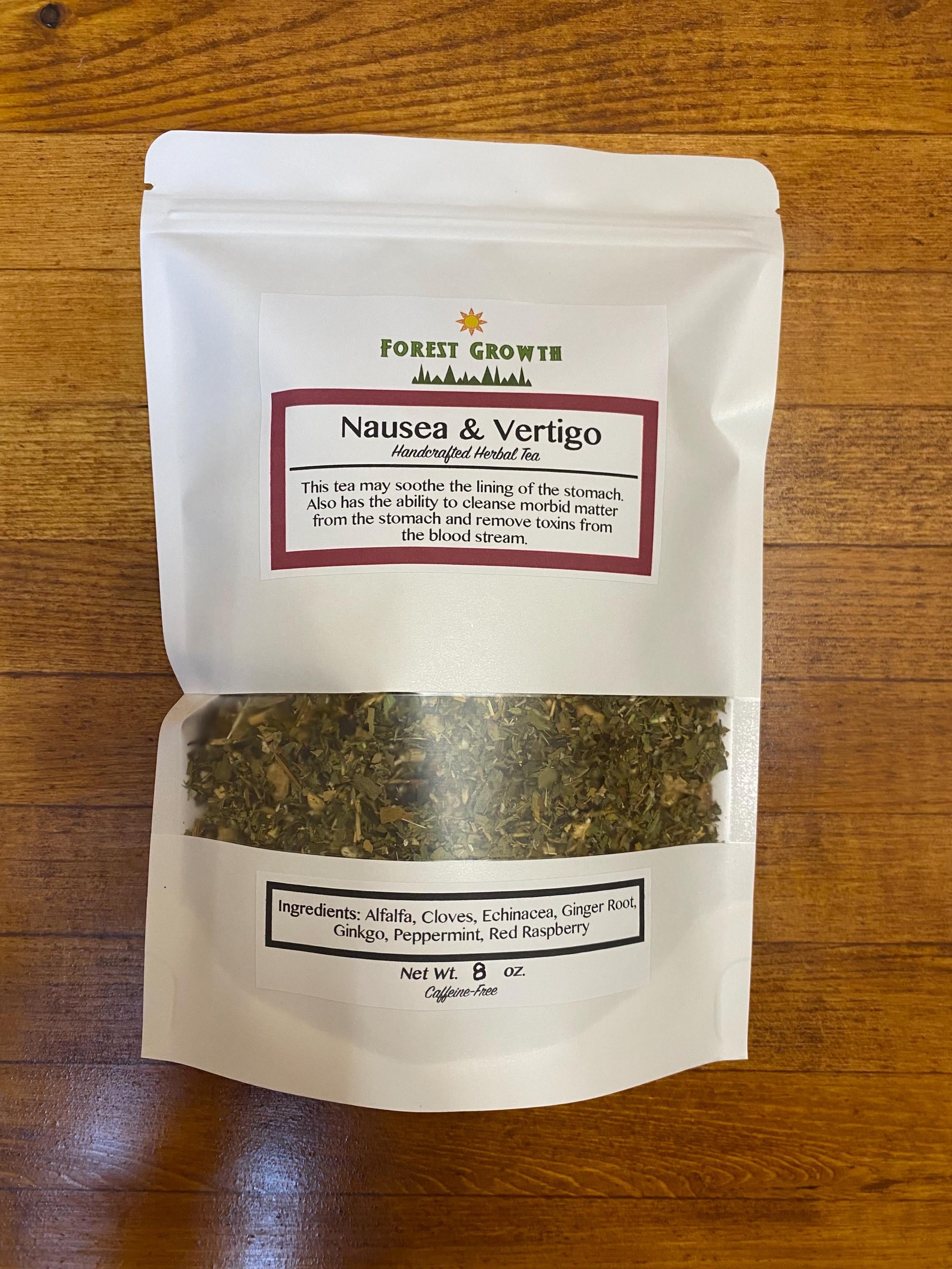 Nausea & Vertigo Herbal Tea - Etsy
