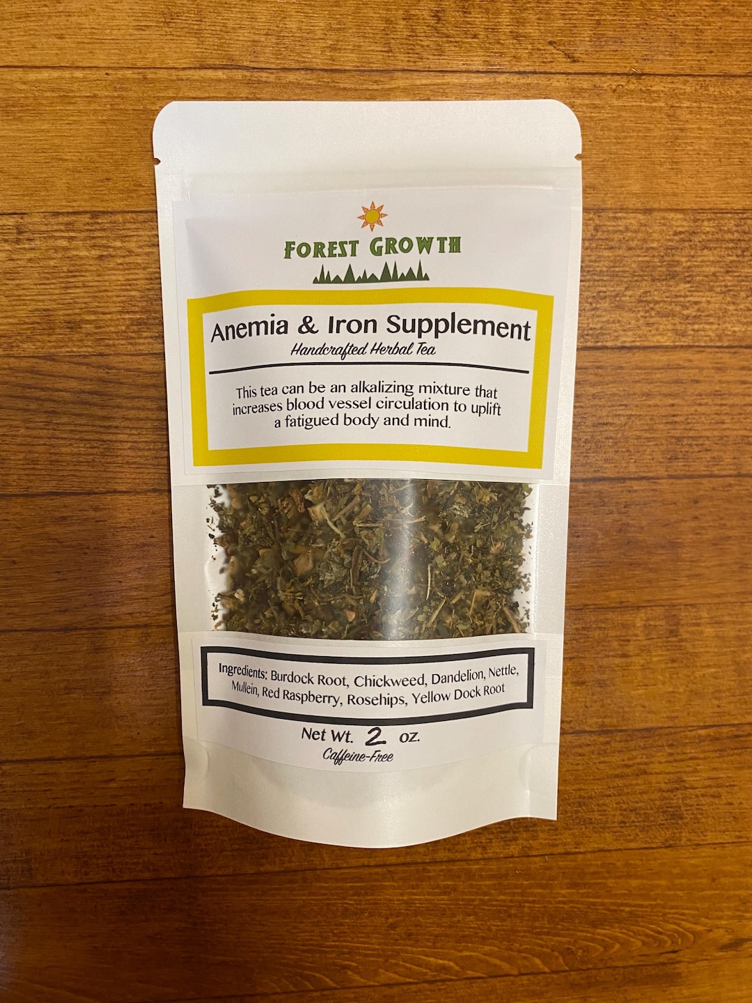 Anemia & Iron Supplement Herbal Tea - Etsy