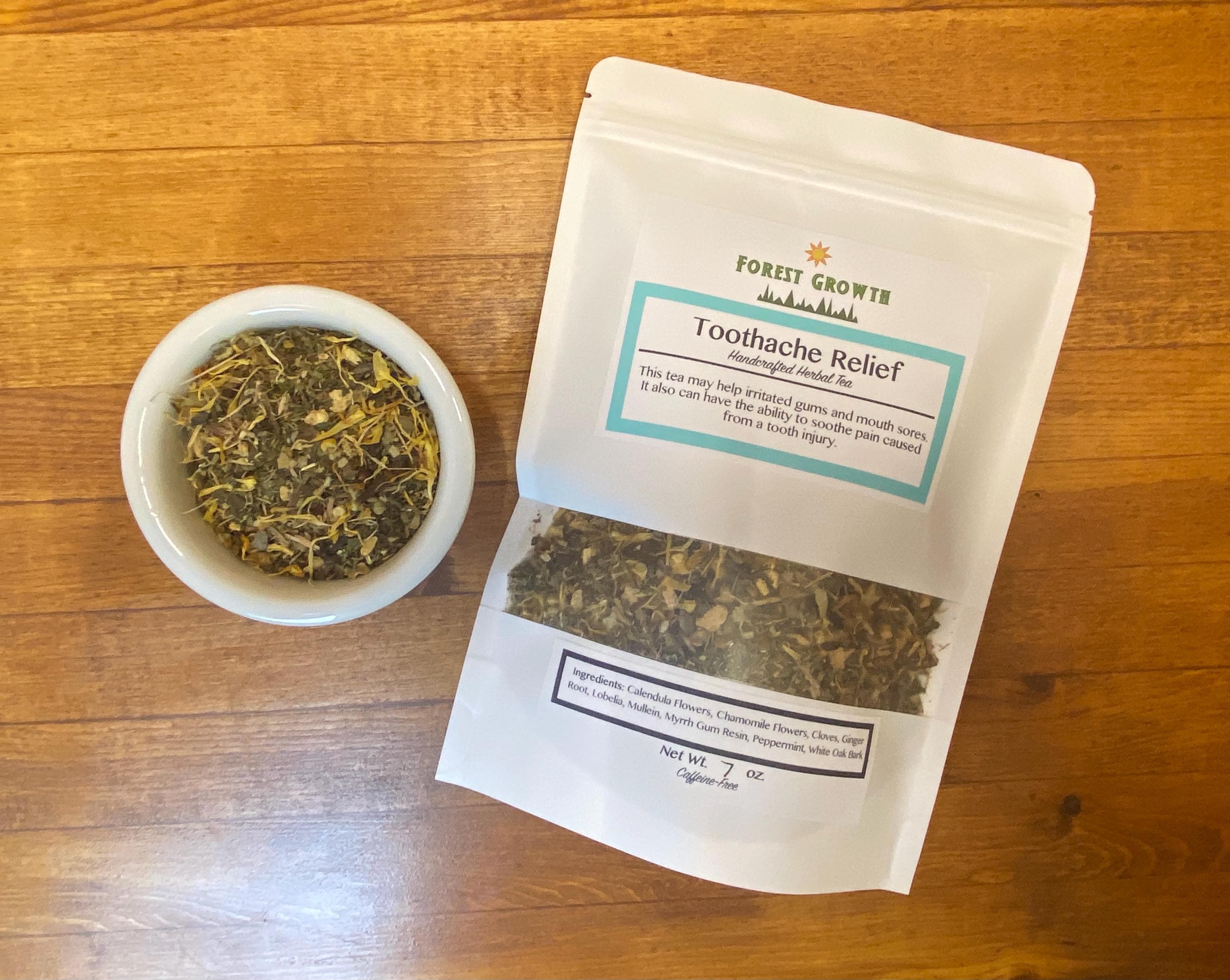 Toothache Relief Herbal Tea - Etsy