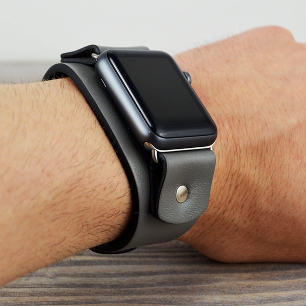 Apple Watch Cuff Strap - Etsy UK