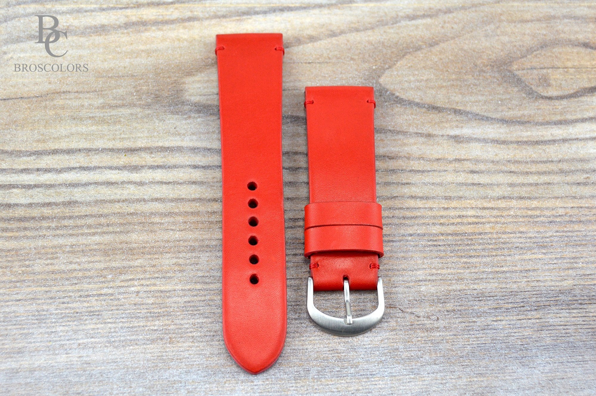 Red Leather Watch Strap Womens Watch Band Classic 16mm 17mm - Etsy