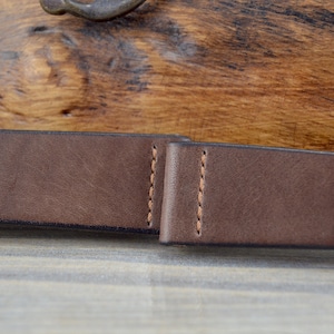 Brown Leather Watch Strap, Leather Brown Strap, Leather Band 16mm/18mm ...