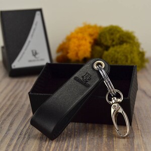 Personalized Quote Keychain, Customized Leather Key Holder, Custom ...