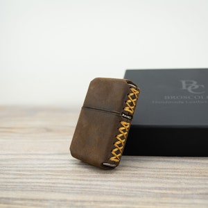 Handcrafted Zippo Lighter Case Custom Personalized Design / Cigarette ...