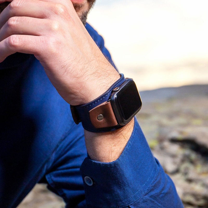 Apple Watch Cuff Strap - Etsy UK