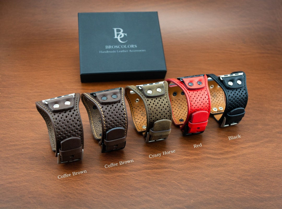 Apple Watch Ultra / Ultra 2 Cuff Band / Unique Perforated Design ...