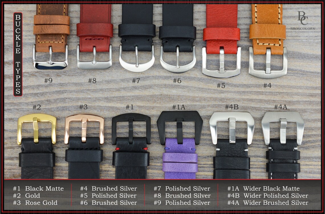 Colorful Leather Watch Band Rainbow Watch Band Multicolored - Etsy