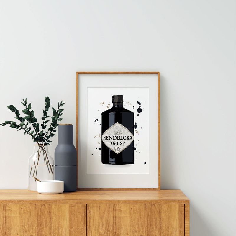 Hendricks Gin - Etsy