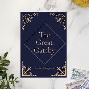 Book Themed Wedding Table Name Cards - Novels, Authors, Book Titles ...