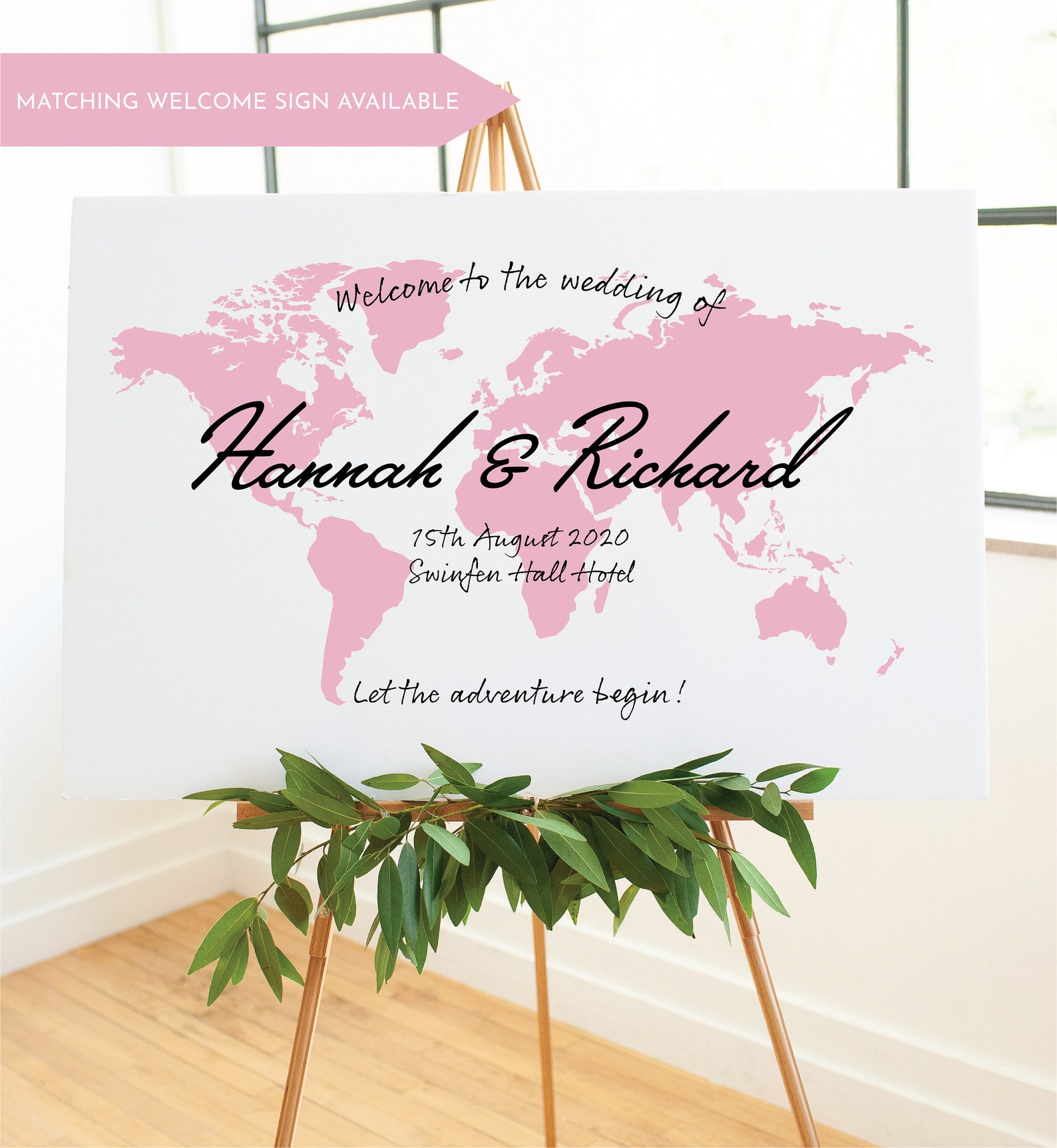 Travel Themed Wedding Place Cards With World Map Name Cards | Etsy