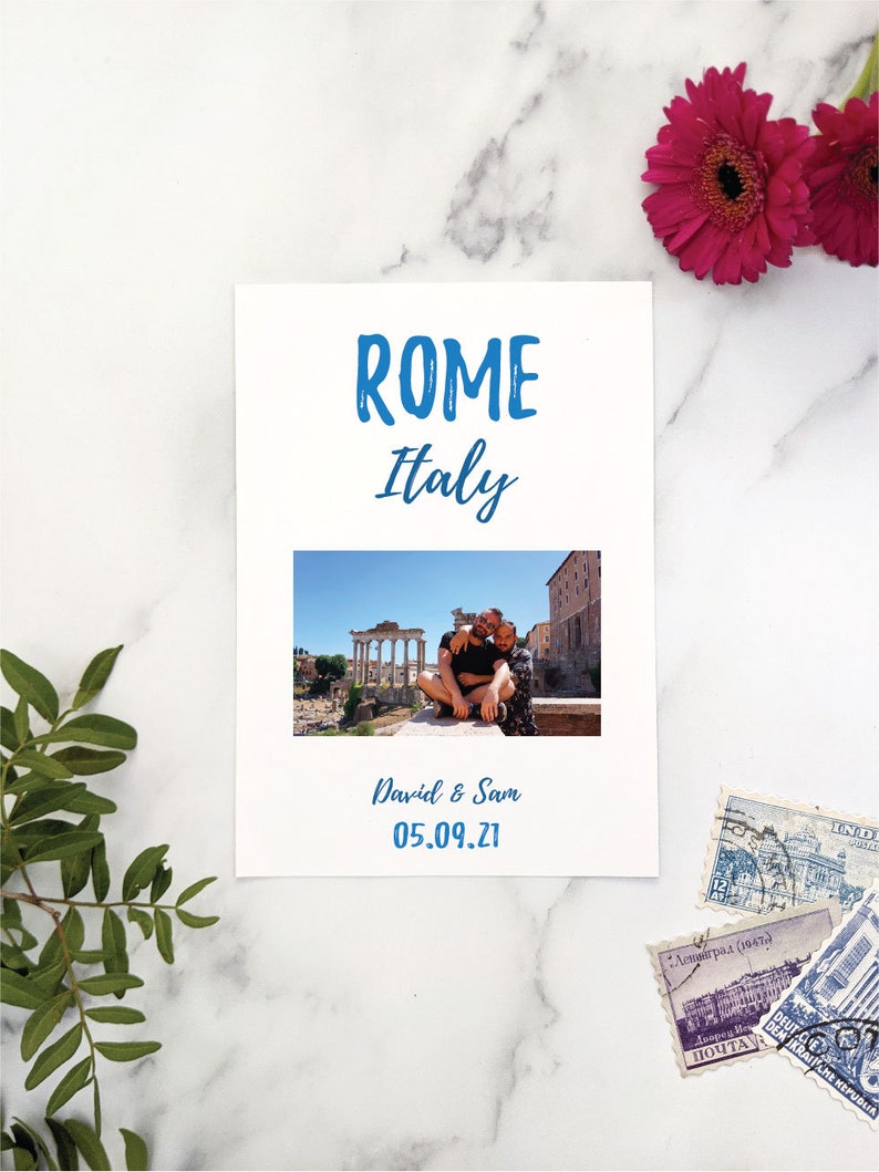 Travel Theme Table Name Cards for Destination Wedding - Etsy UK