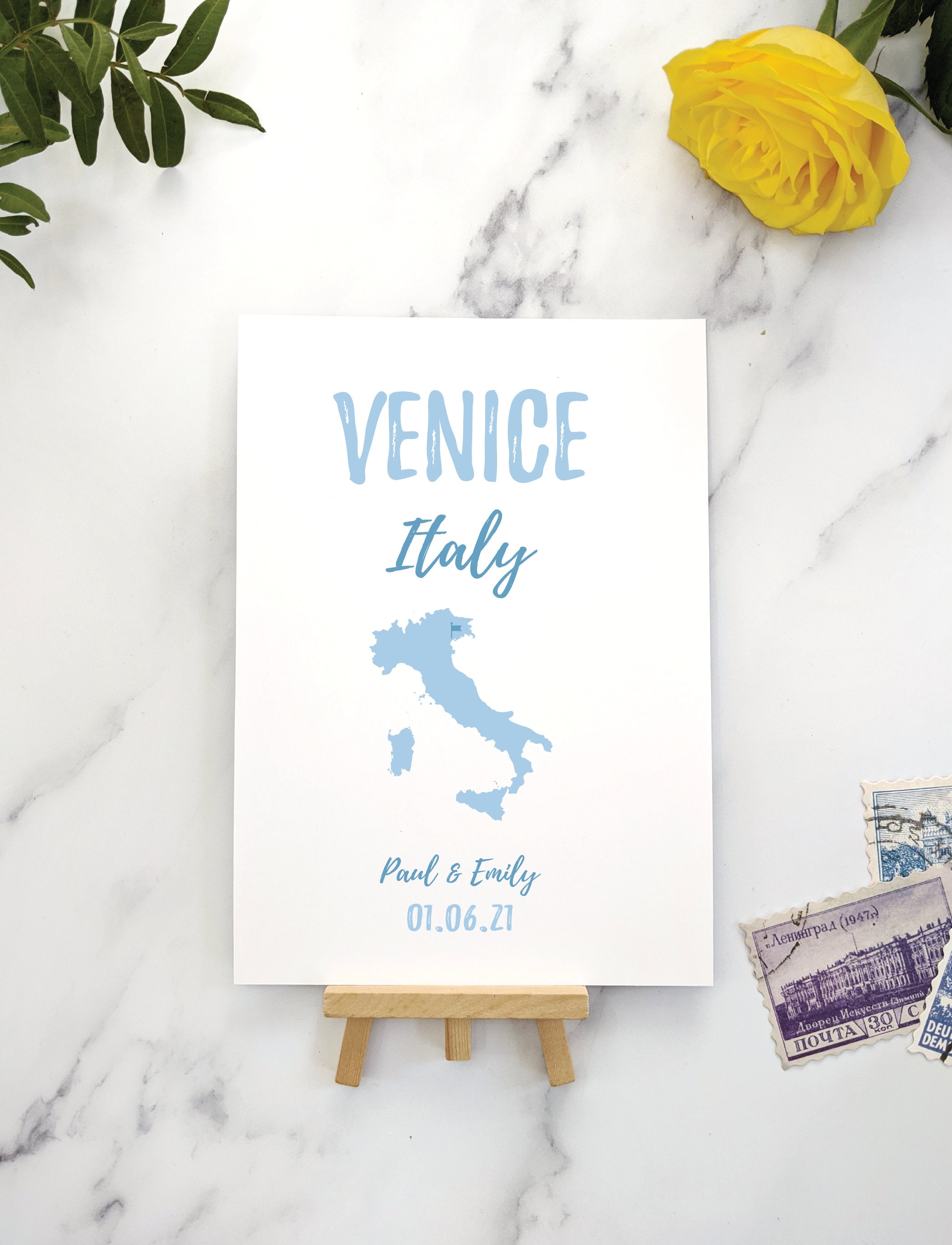 Travel Theme Table Name Cards for Destination Wedding- Cities/countries ...