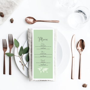 Travel Theme Wedding Table Plan, Seating Chart | World Map Table Plan ...