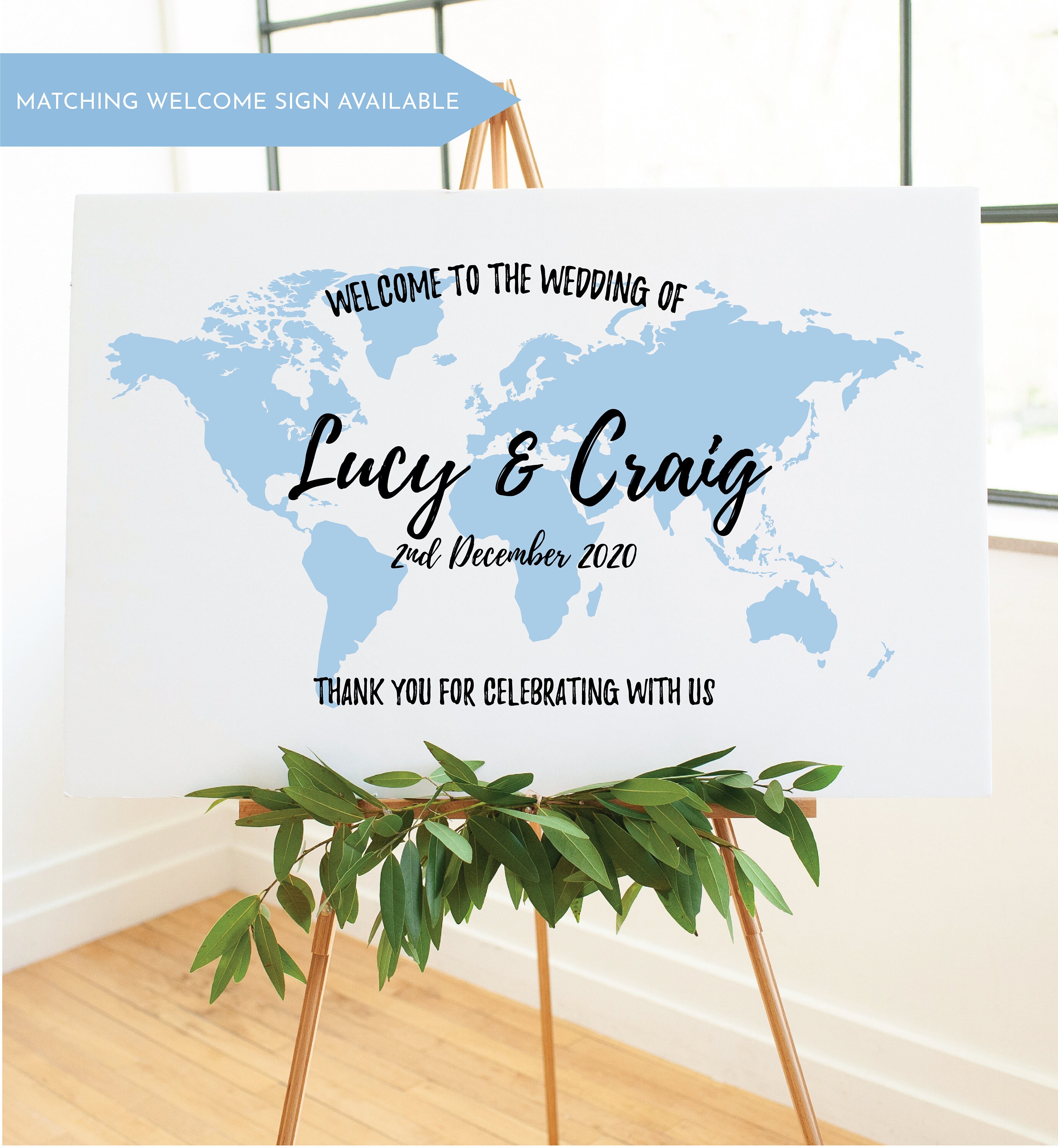 Travel Theme Table Name Cards for Destination Wedding- Cities/countries ...