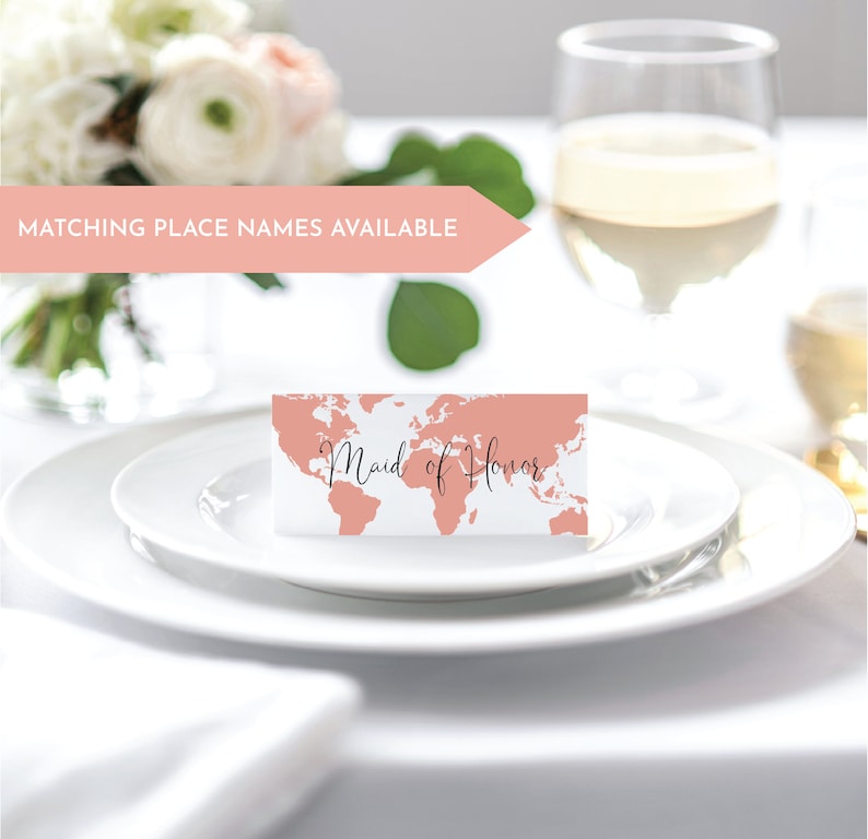 Travel Theme Wedding Table Names Destination Table Cards - Etsy