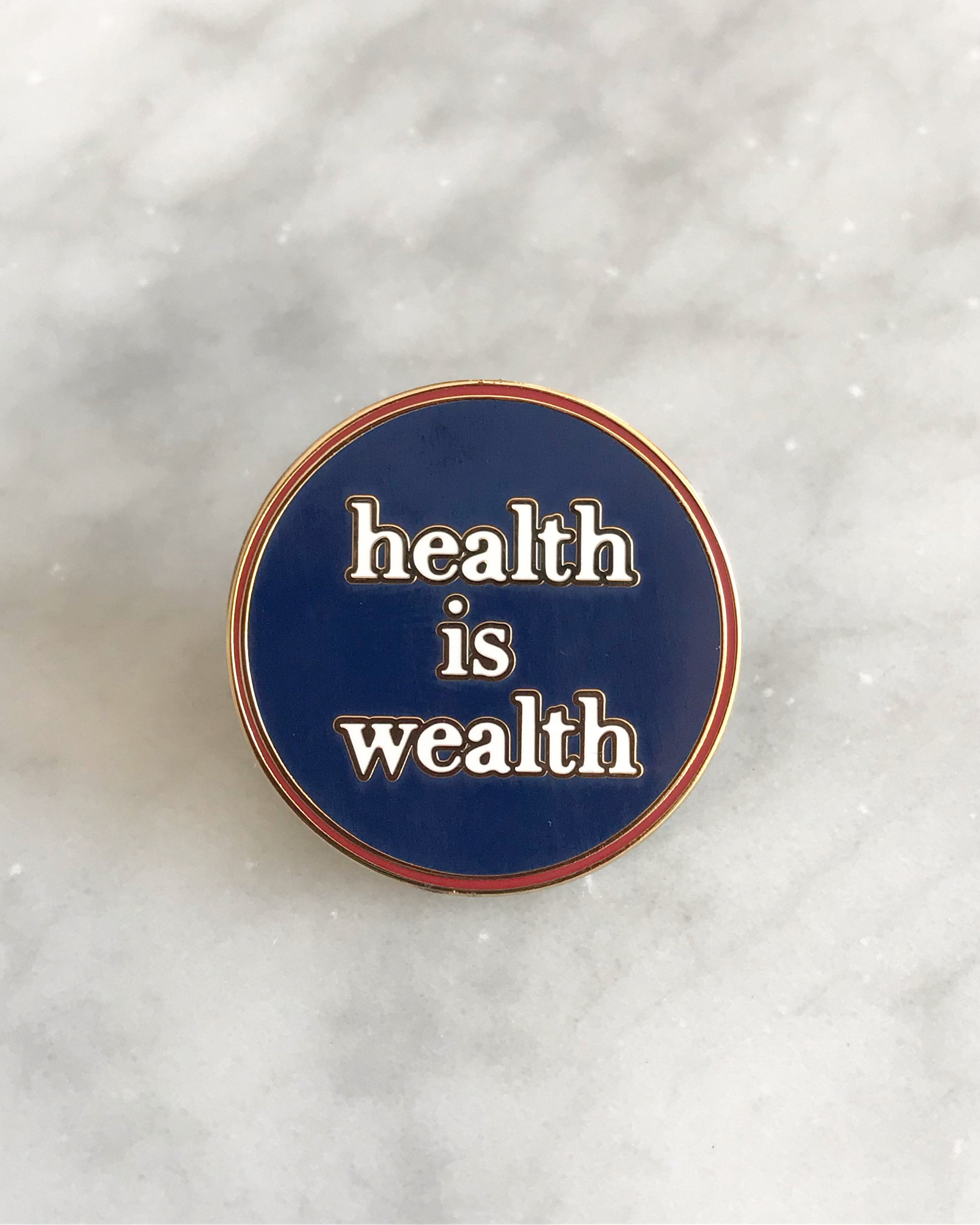 Wellness Enamel Pin - Etsy