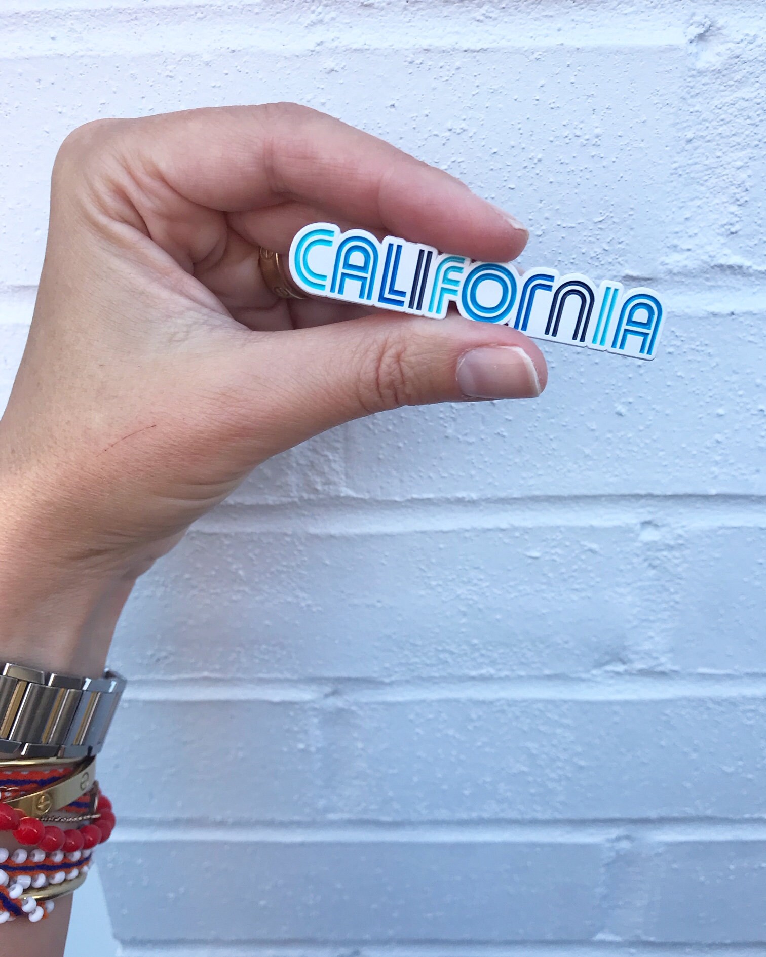 CALIFORNIA Enamel Pin - Etsy