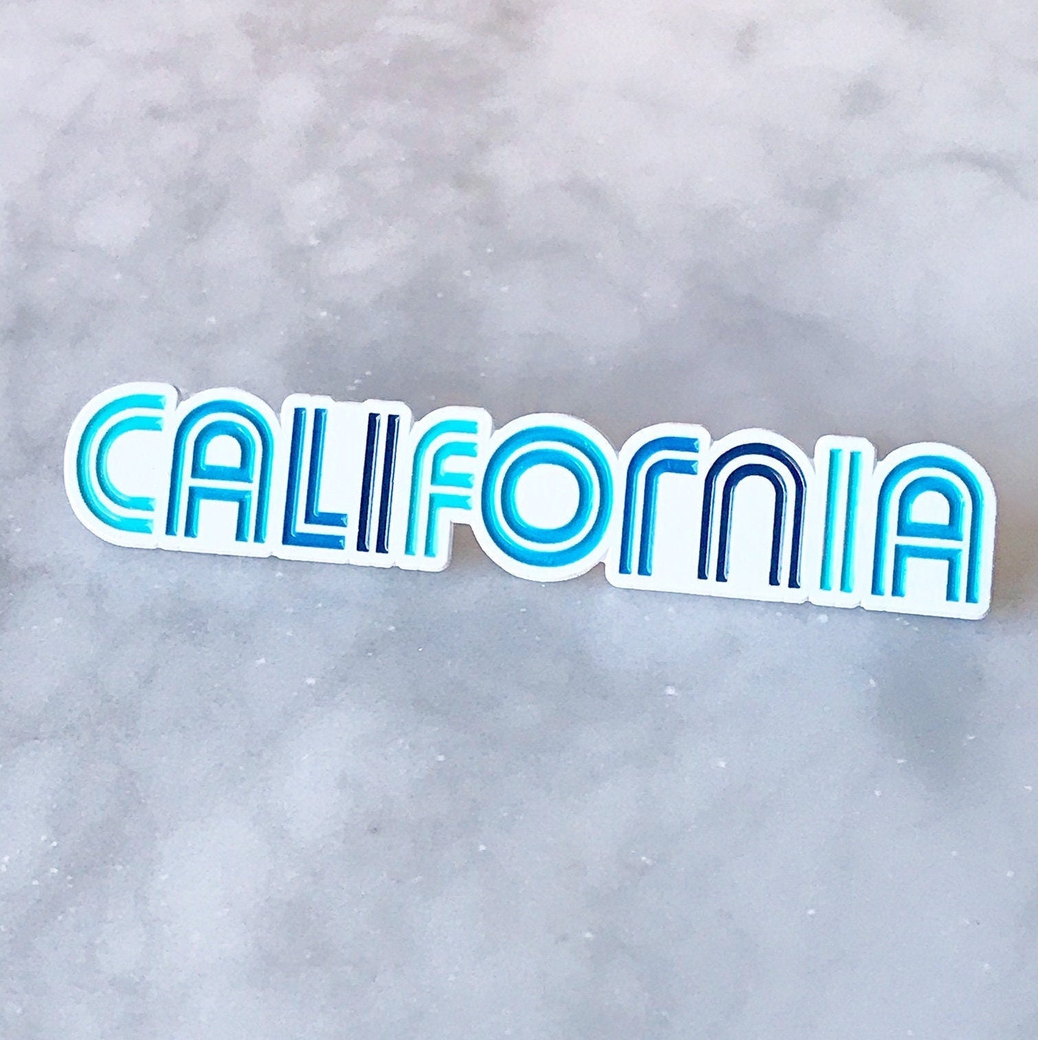CALIFORNIA Enamel Pin - Etsy