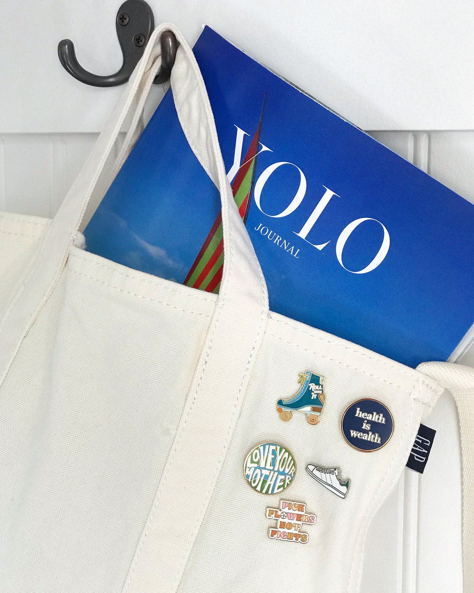 Wellness Enamel Pin - Etsy