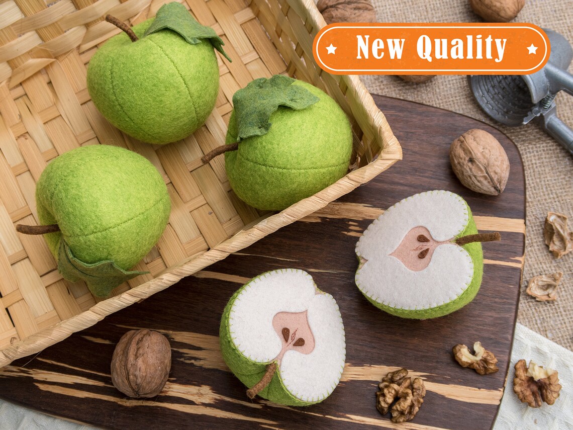 Baby Toys Apple Red Toys for Baby Waldorf Toys Baby Gift - Etsy