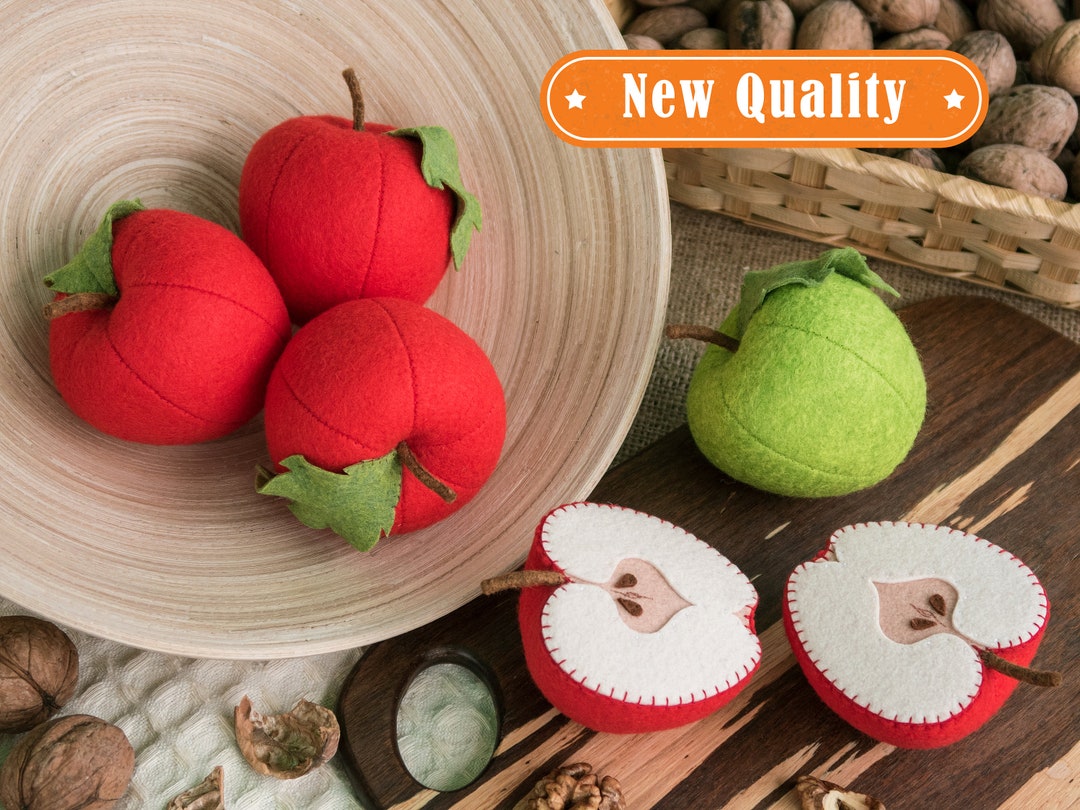 Baby Toys Apple Red Toys for Baby Waldorf Toys Baby Gift - Etsy