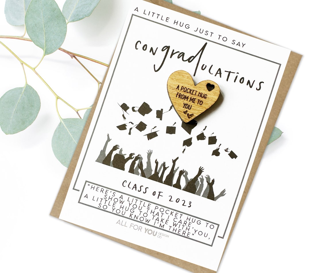 Congratulations Graduation Pocket Hug Token Gift, You've Got This Hug ...