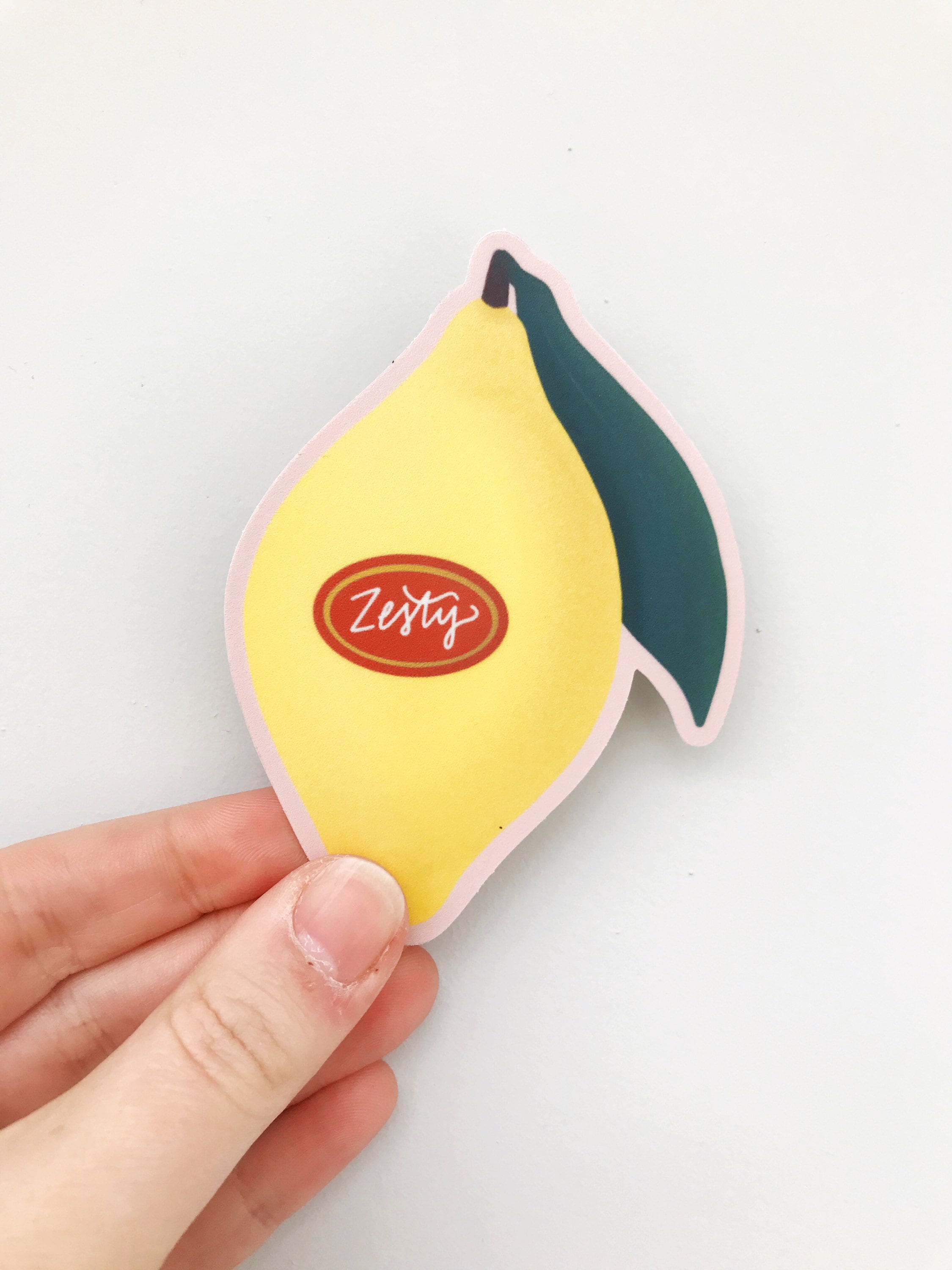 Zesty Lemon Die-cut Vinyl Sticker Laptop Water Bottle - Etsy