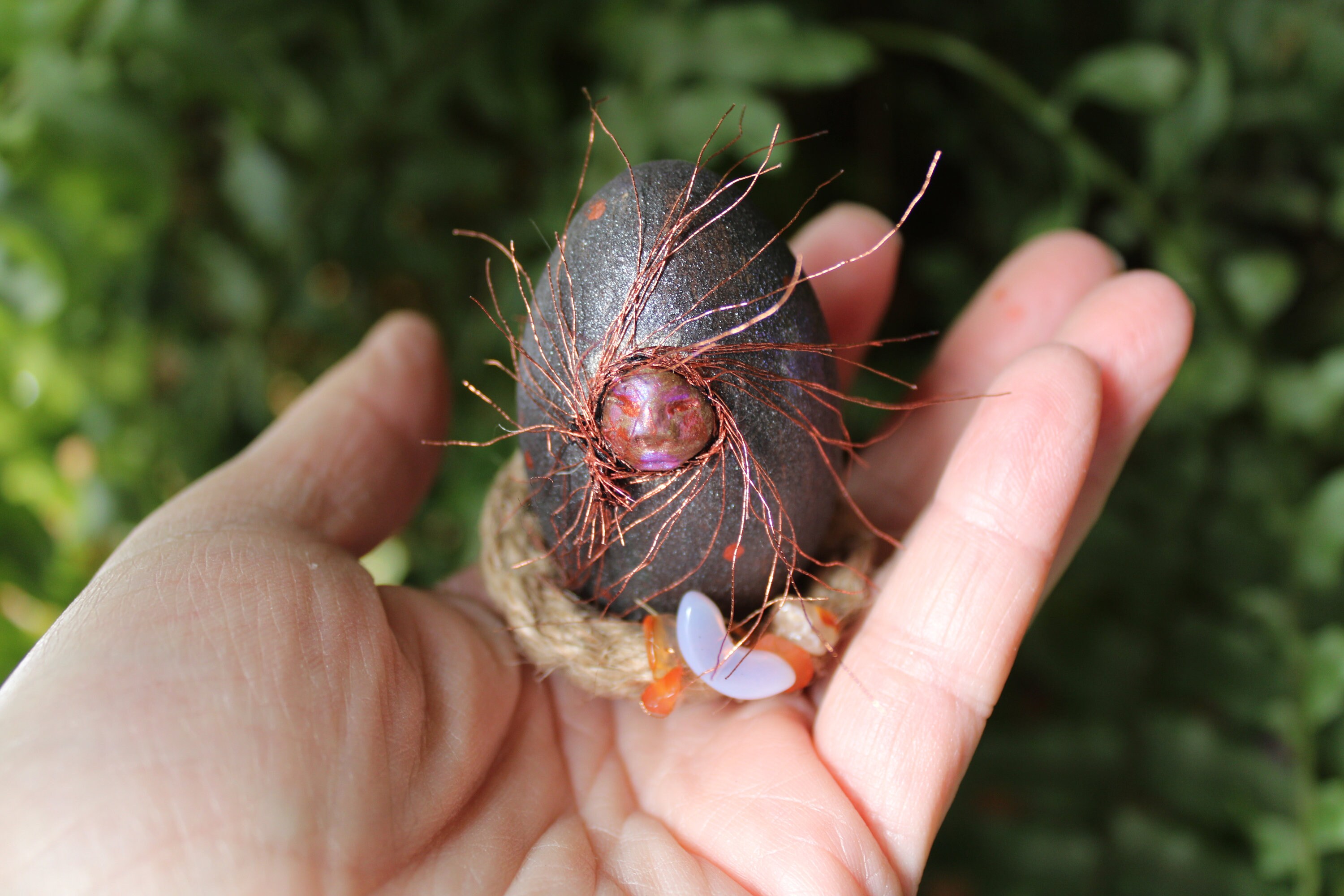 Ostara Egg, Egg Art, Altar, Witchy Decor, Spring Equinox, Pagan - Etsy