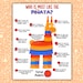 Cinco De Mayo Party Game, May Holiday Activity, Family Cinco De Mayo ...